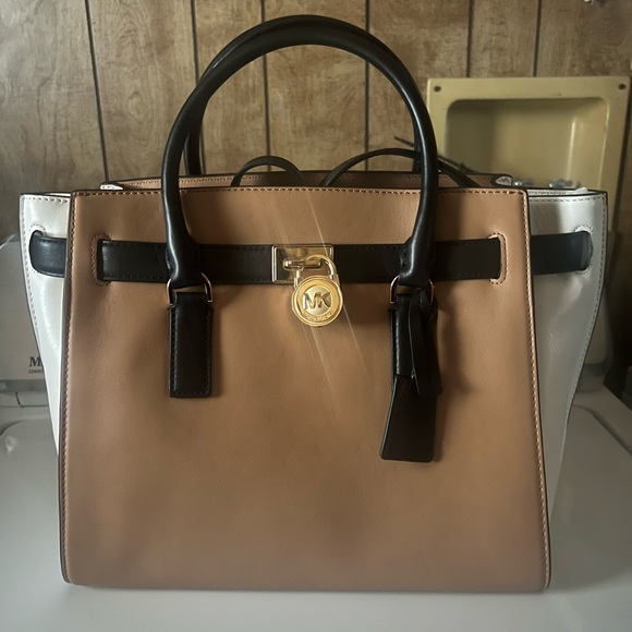Michael Kors | Bags | Michael Kors Large Hamilton Colorblock Bag | Poshmark